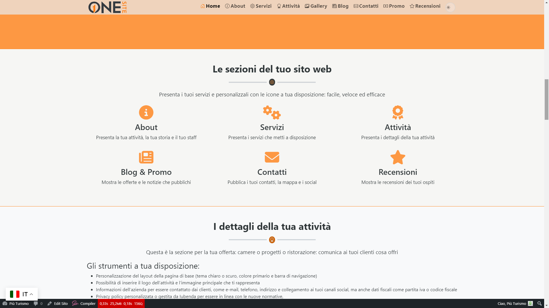 Onesite - Servizi Più Turismo